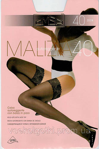 Чулки oMSa 40 ДЕН MALIZIA 40 Nero(черный), 2 (ID#1852100055), цена: 280 ...