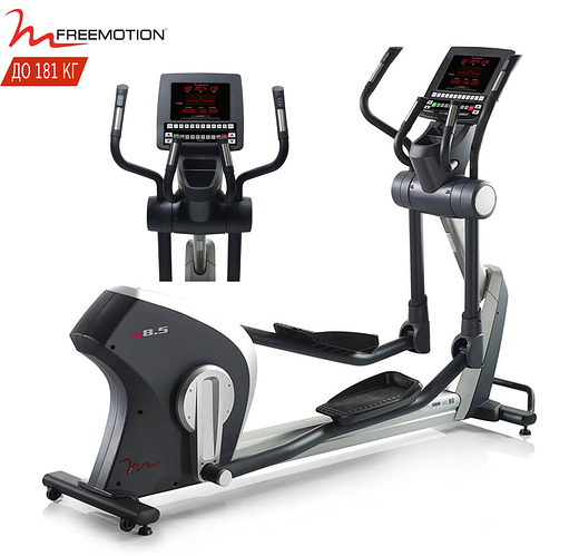 Купити Орбітрек FreeMotion E8.5 Електромагнітний. Комерційний. Передній ...