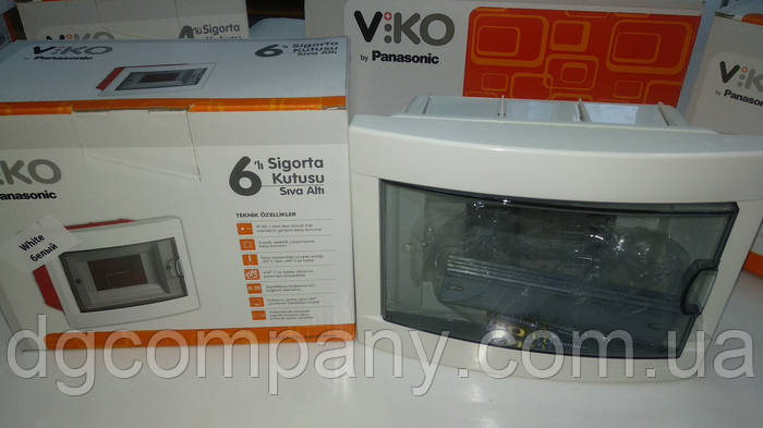 Купить Коробка внутренняя Viko под 6 автоматов, цена 192.02 ₴ — Prom.ua ...