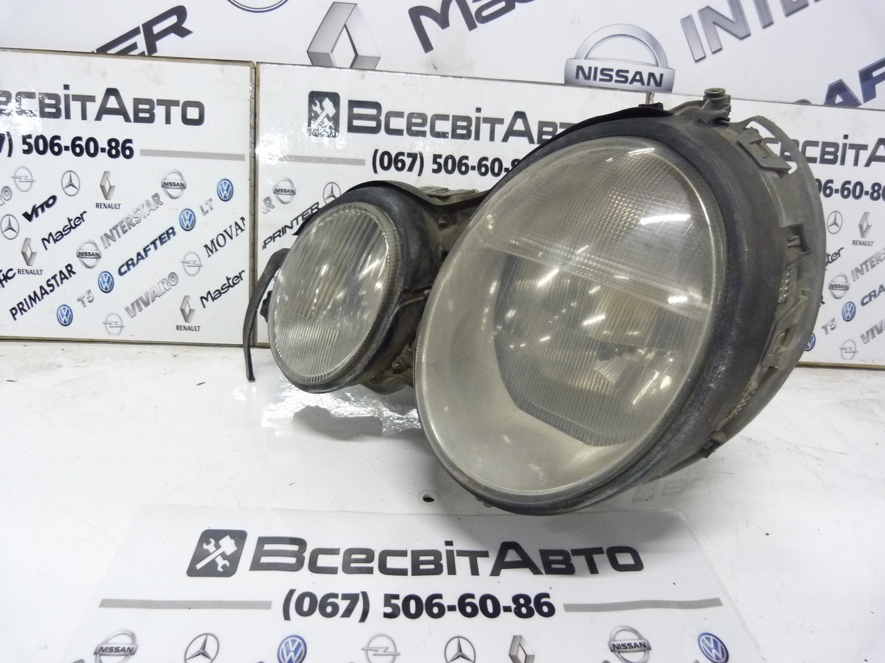 Фара рефлектор передняя левая Xenon ксенон MERCEDES W210 (1995-2002 ...
