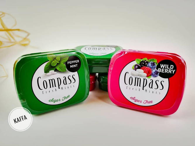 Купити Льодяники "Powermints" Compass Menthol Extra Strong (ментол ...