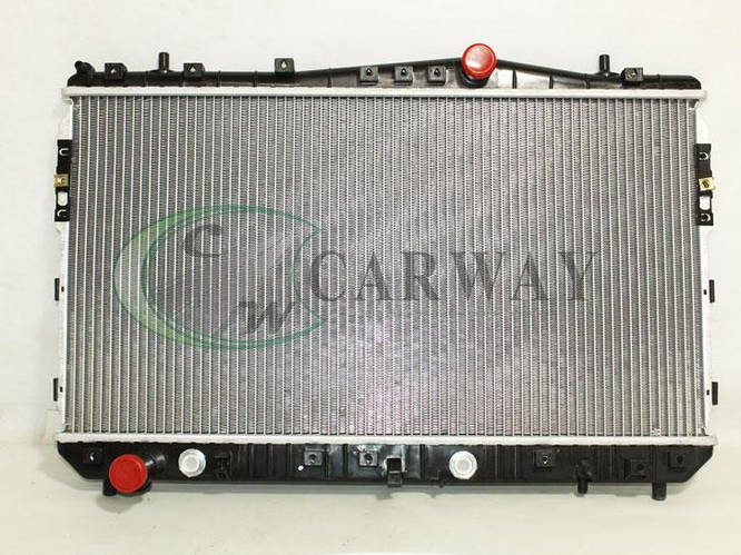 Радиатор охлаждения Chevrolet Lacetti 1.6-1.8 (АКПП) H=372 L=700 D=18mm ...