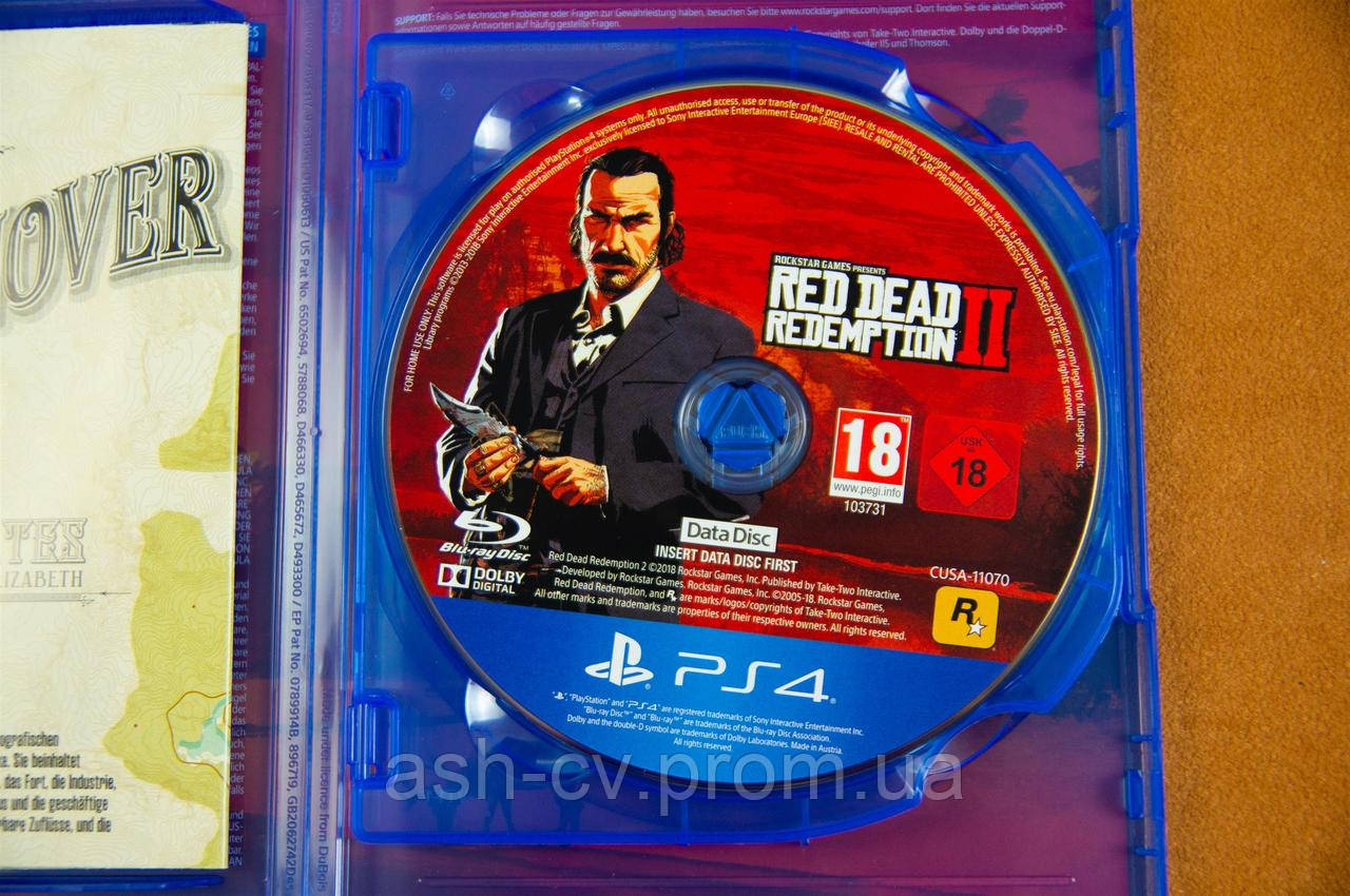 Диск Playstation 4 - Red Dead Redemption 2 (ID#1240936793), цена: 1425 ...