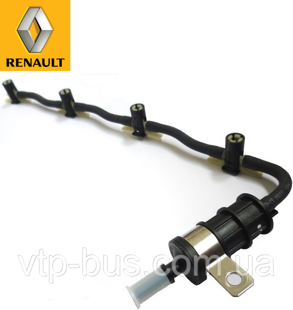 Трубка-обратка форсунок з клапаном на Renault Trafic 2.0dCi (2006-2014 ...
