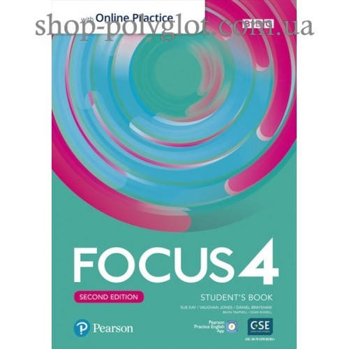 Купить Учебник Focus Second Edition 4 Student's Book with Online Practice, цена 890 ₴ — Prom.ua ...