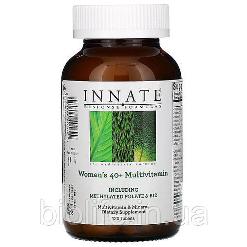 Innate Response Formulas, мультивитамины для женщин старше 40 лет, 120 ...