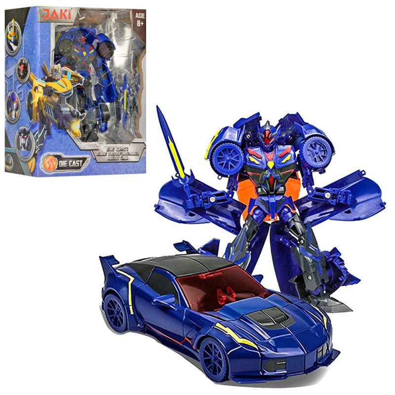 Трансформер Jaki (Жаки) JQ6106, Металл, 18см, Робот+машина — Купить ...