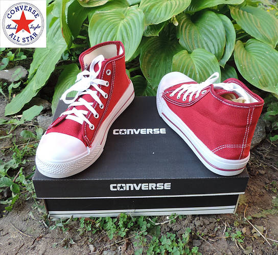 Купить Кеды женские джинсовые в стиле Converse All Star (Конверсы ...