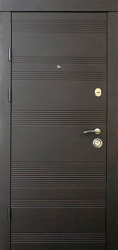 Купити Входные двери Qdoors Премиум Статус (венге темный горизонт ...
