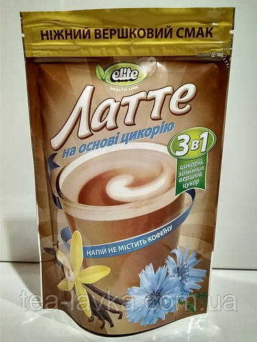 Купити Elite Health Line Латте 3в1 напій розчинний з цикорієм 190 г ...