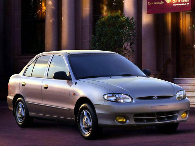 Купить Лобовое стекло Hyundai Accent/Pony/Excel (94-99), цена 2632.94 ...