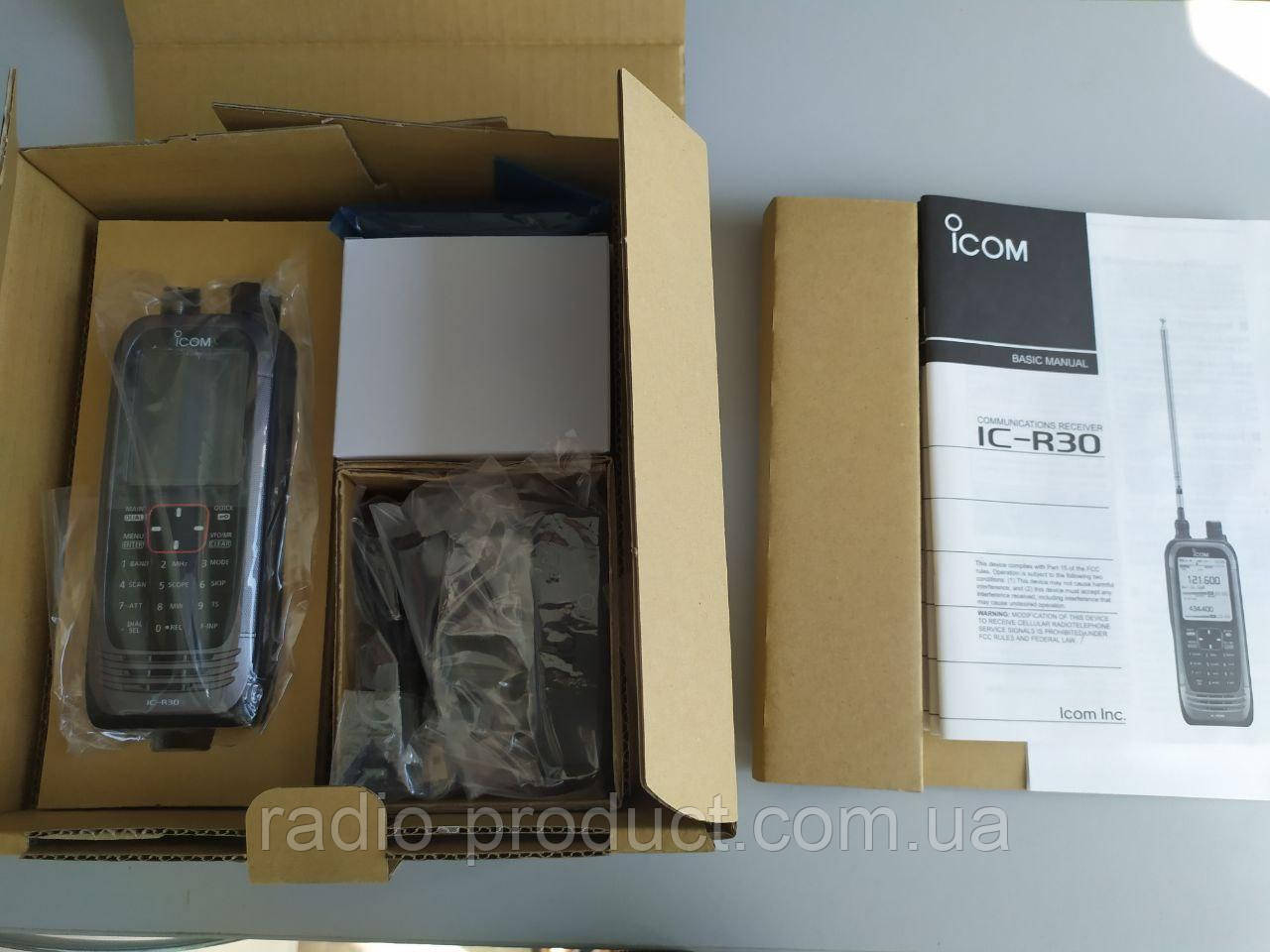 Icom IC-R30 — широкодіапазонний зв'язковий приймач: доставка по Украине скануючі приймачі от ...