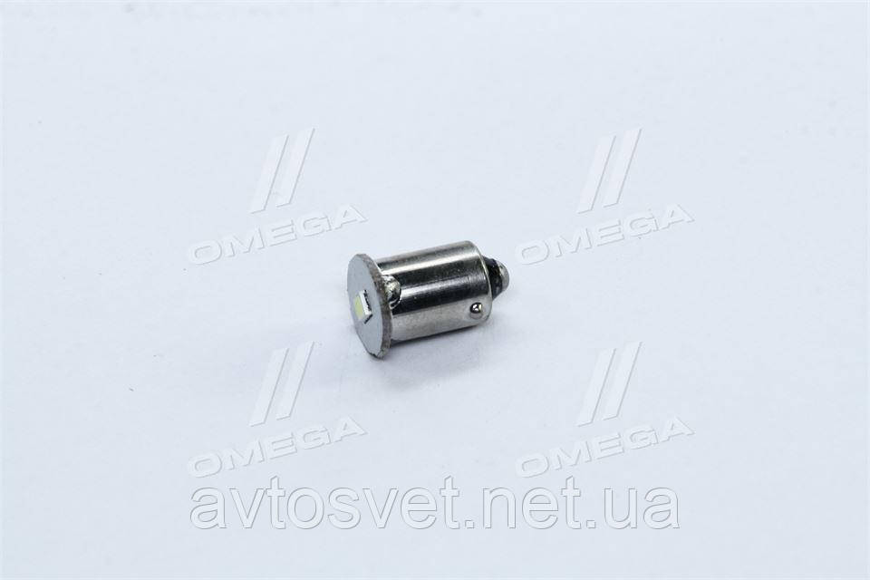 Лампа LED габарит, посветка панели приборов BA7s 1SMD 12V WHITE tmp ...