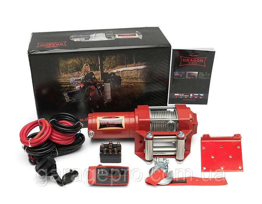 Электрическая лебедка для квадроцикла Dragon Winch Maverick 3500ST ...
