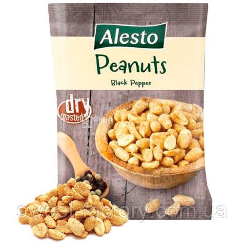 Арахіс Alesto Peanut Black Pepper 150g (ID#1245821290), ціна: 89 ...