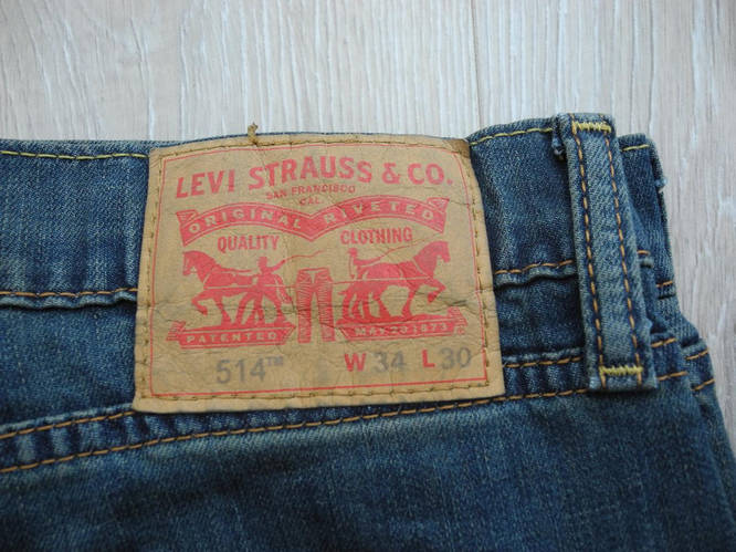 Купить Джинсы Levis 514 34/30 Египет EGYPT ( Сост Нового ), цена 900 ₴ — Prom.ua (ID#1246296950)