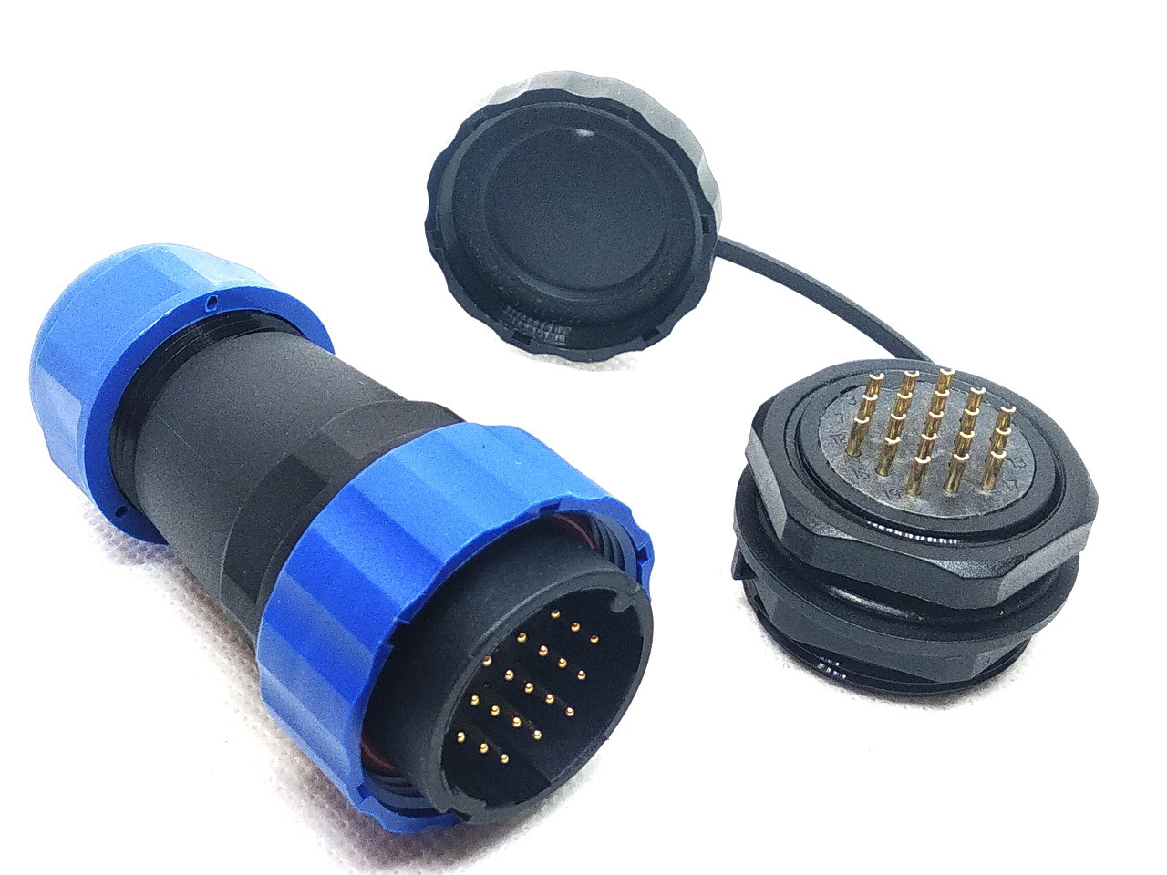 Герметичный разъем SP28 с защитой IP68 19 контактов (19pin) (ID ...
