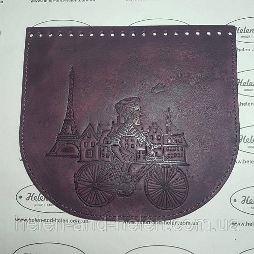 Купить Клапан для сумки. "Париж". Цвет Бордо., цена 330 грн — Prom.ua ...