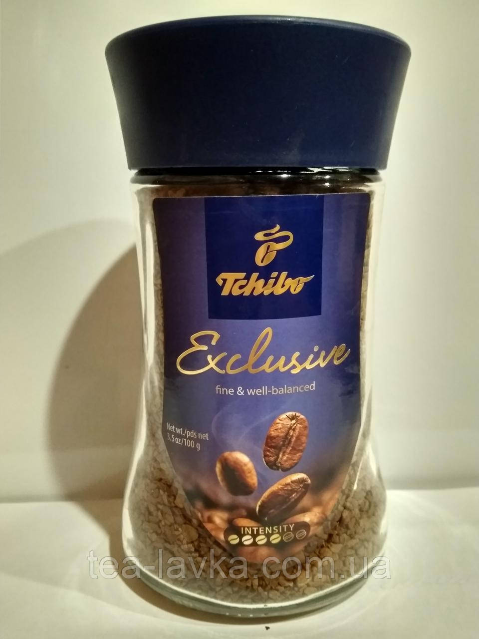Кофе Растворимый Чибо Эксклюзив Tchibo Exclusive 100 Гр в Стеклянной ...