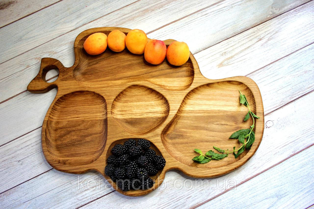 Менажница деревянная для подачи блюд 50х40 см: продажа, цена в Киеве ...