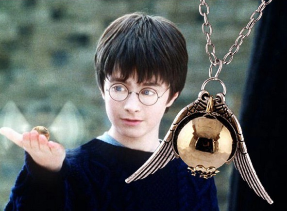 Кулон "Снитч" из "Гарри Поттера" купить за 165 ₴. кулоны - Купить в ...