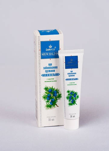 Крем-бальзам Можжевельник при заболеваниях суставов 30 мл, цена 30 грн ...