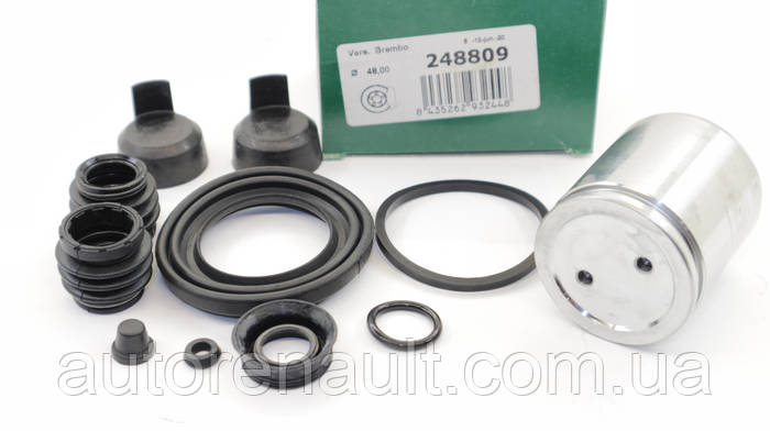 Ремкомплект заднего суппорта (d=48mm с поршеньком) на Рено Мастер III ...