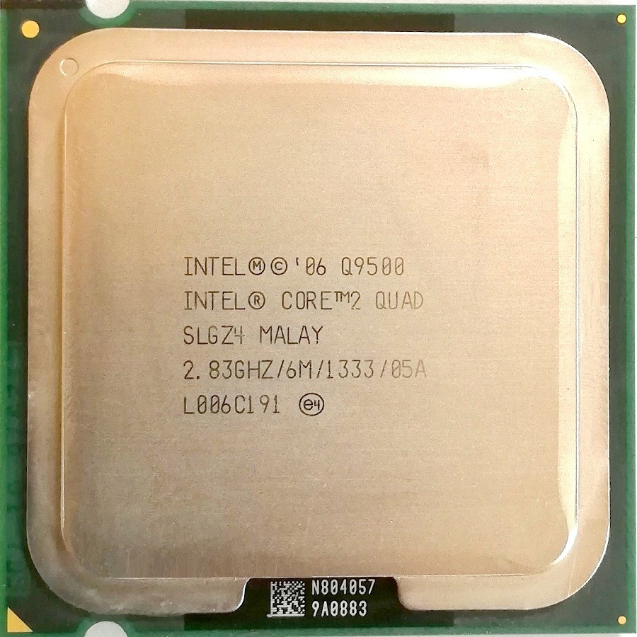 Процесор Intel Core 2 Quad Q9500 R0 SLGZ4 2.83GHz 6M Cache 1333 MHz FSB ...