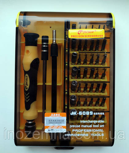 Набор отверток Jackly JK-6089-C 45 в 1 . Оригинал (ID#1252513583), цена ...