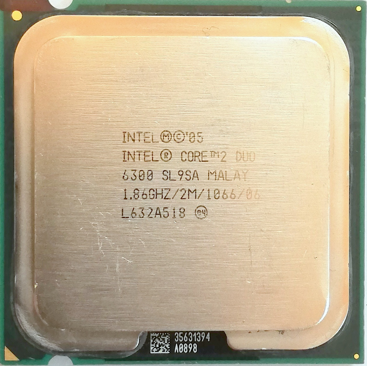 Процессор Intel Core 2 Duo E6300 B2 SL9SA 1.86GHz 2M Cache 1066 MHz FSB ...
