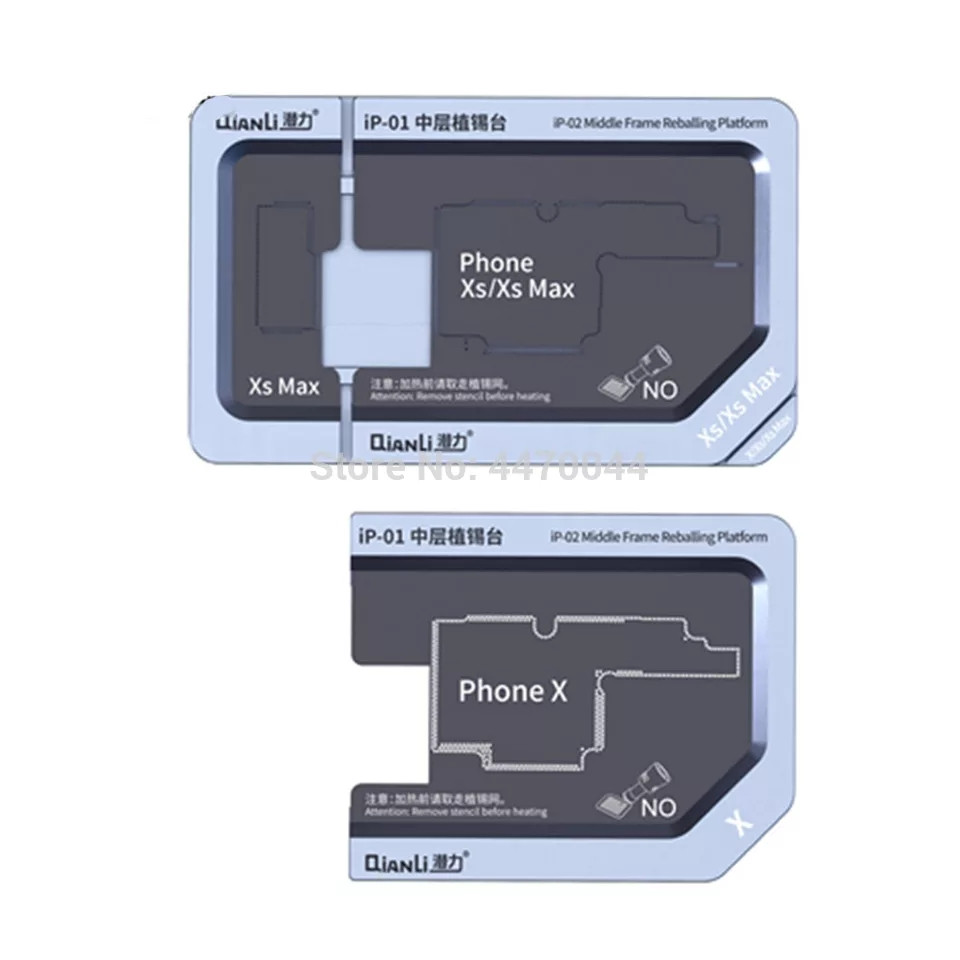 Межплатный трафарет / платформа для реболла QianLi iReball X,XS,XS Max iP-01 (ID#1097360854 ...