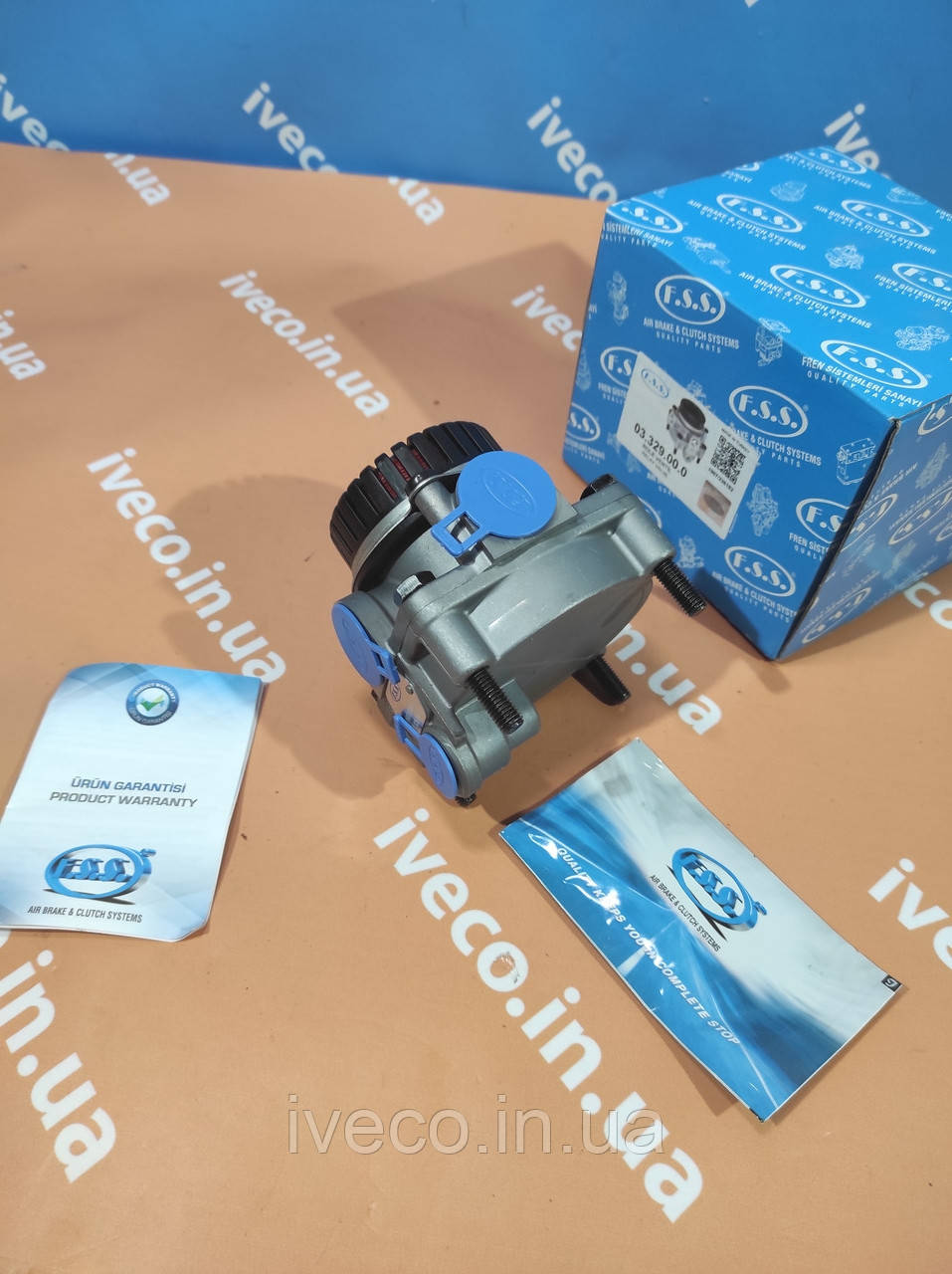 Клапан прискорювальний Iveco Eurotech Eurotrakker Trakker Тракер ...