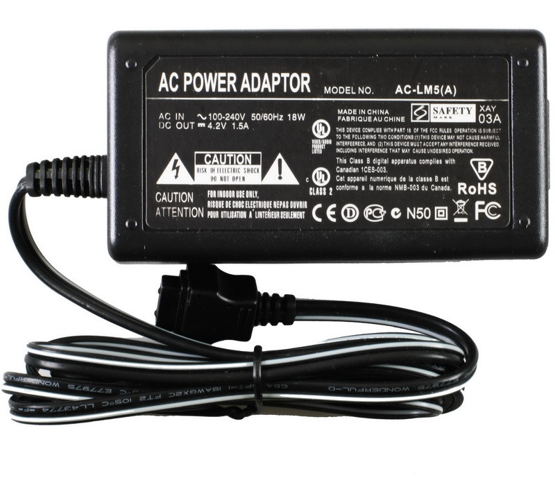 Сетевой адаптер питания (блок питания) Sony AC-LM5, AC-LM5A. (ID ...