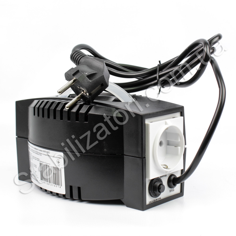 Купити Стабілізатор Luxeon AVR-500 D для котла газового твердопаливного Стабілізатора напруги з ...