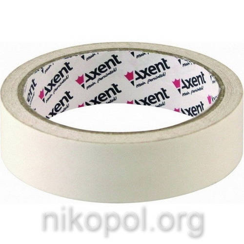 Скотч двосторонній "Axent" 24 мм, основа ПВХ, 10 метрів (ID#1255048236), ціна: 23.15 ₴, купити ...