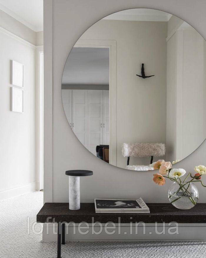 Зеркало круглое большое без рамы на стену: продажа, цена в Запорожье ...