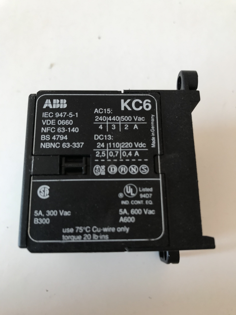 Купить Вспомагательный контактор ABB KC6-40E 24V DC 3A 4NO, цена 140 ₴ — Prom.ua (ID#1255726137)