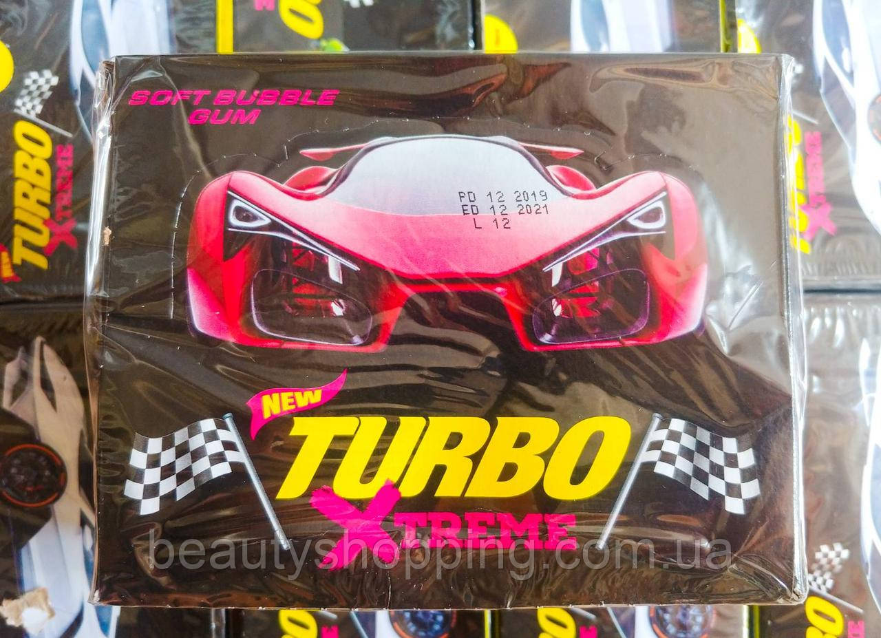 Turbo Extreme жевательные резинки с фруктовым вкусом 100 шт ...