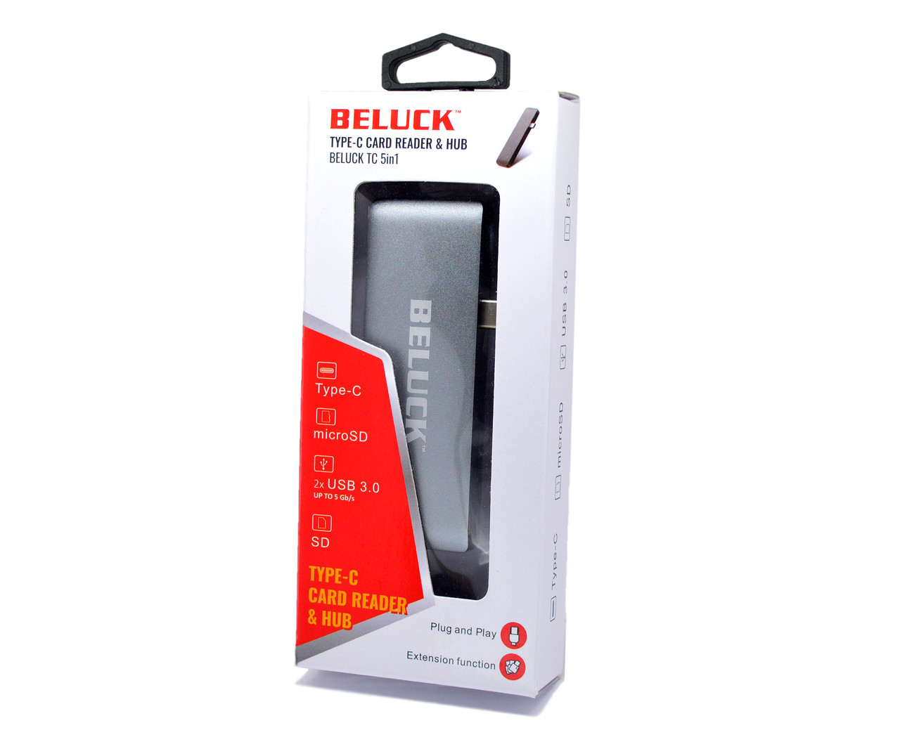 Хаб Usb type c hub юсб адаптер переходник концентратор 5 в 1 USB 3.0 SD ...