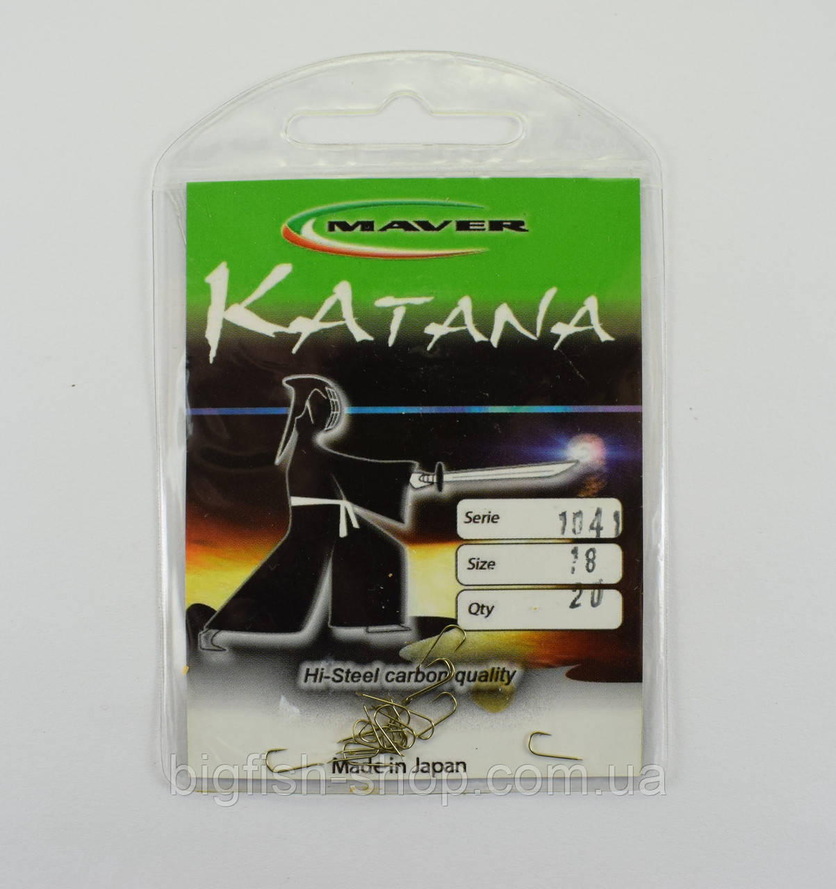 Крючки Maver Katana 1041 (№18) — Купить Недорого на Bigl.ua (1258179383)