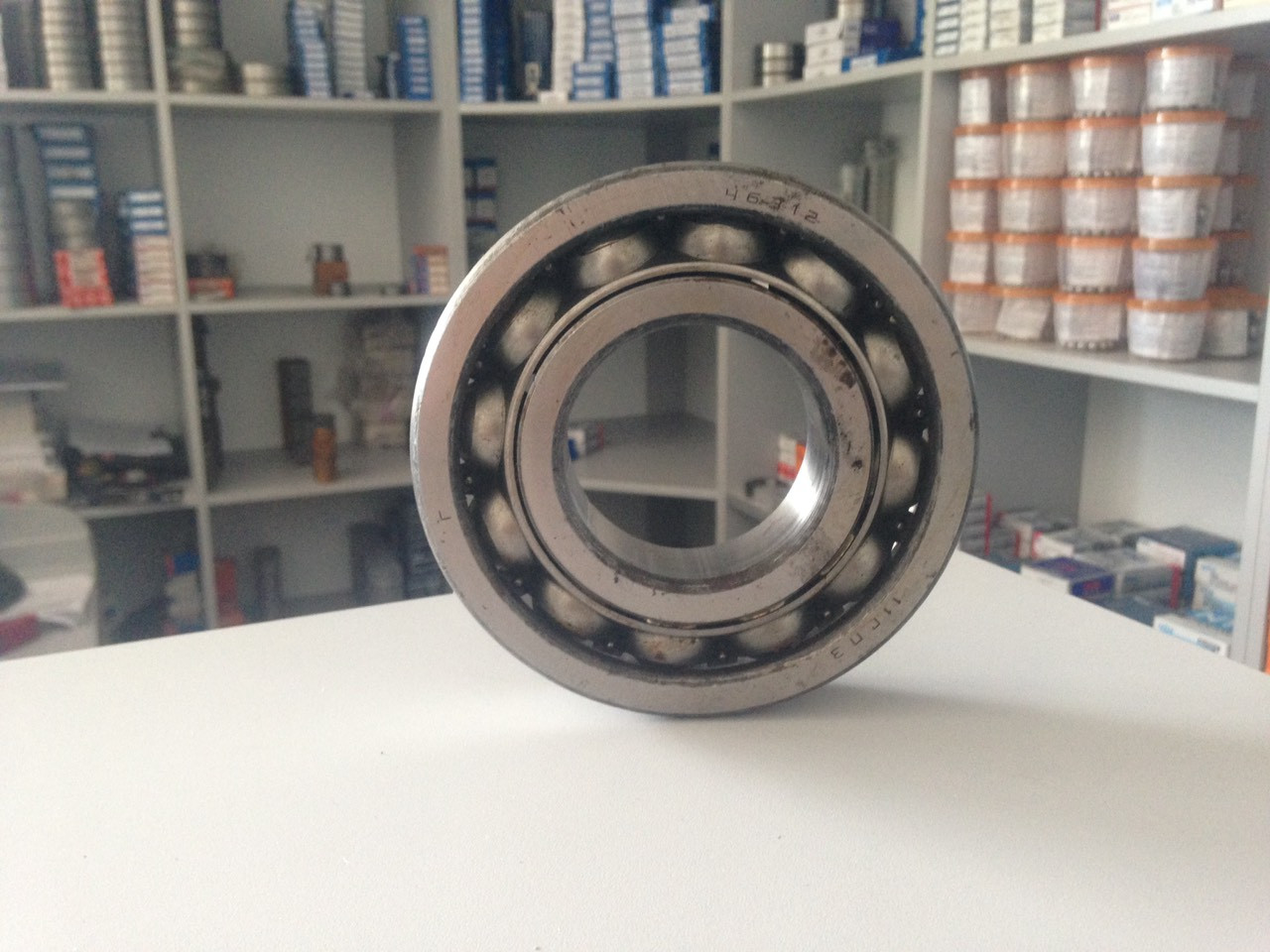 Подшипник 46312 (7312АС) 11 ГПЗ (СССР), 60х130х31 мм, шариковый ...