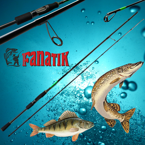 Спиннинг FANATIK LEXUS 762MT 2.28 m 8-28g на окуня, щуку, судака (ID ...