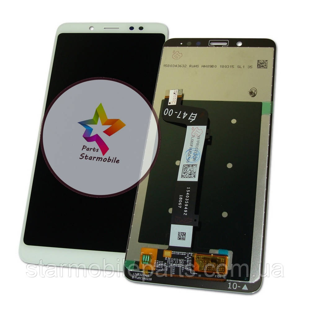 Дисплей Xiaomi RedMi Note 5 | M1803e7sg + сенсор белый | модуль, цена ...