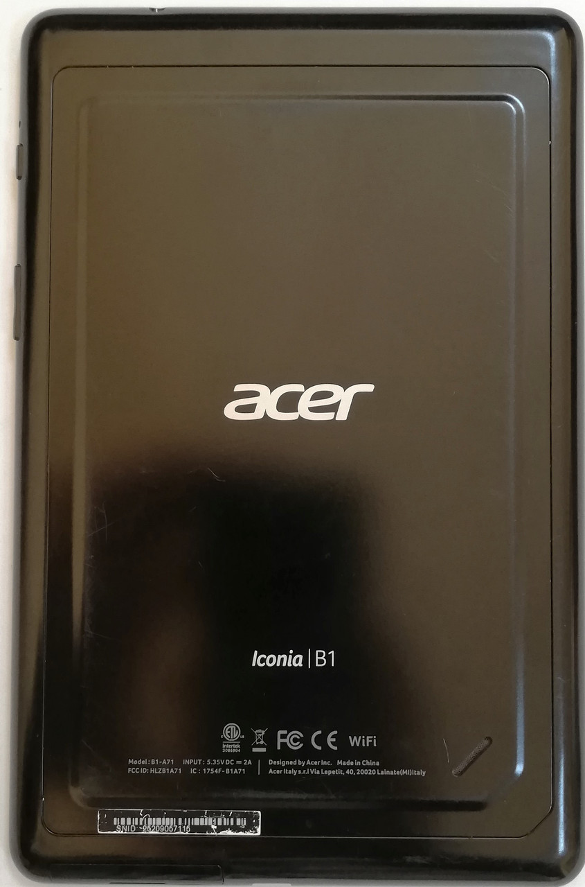 Планшет Acer Iconia B1-A71 7" 512 Mb RAM 8Gb Android 4.1 Б/В Під сервіс ...