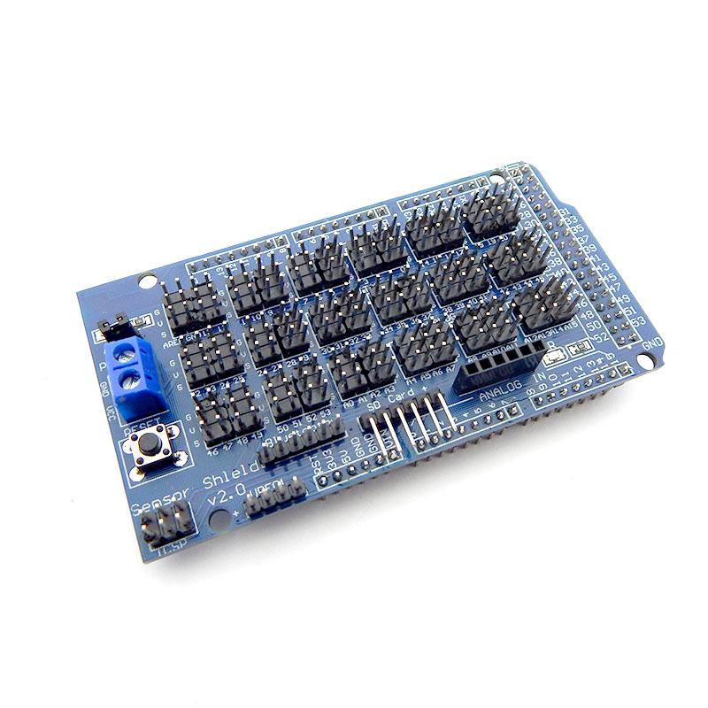 Плата расширения для Arduino Mega 2560 Sensor Shield V2.0: продажа ...