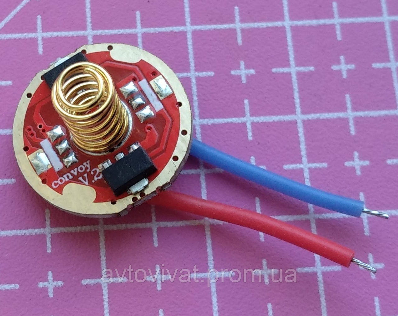 Драйвер для фонаря на 6-ти AMC7135 новейшая прошивка 12 групп режимов 2 ...