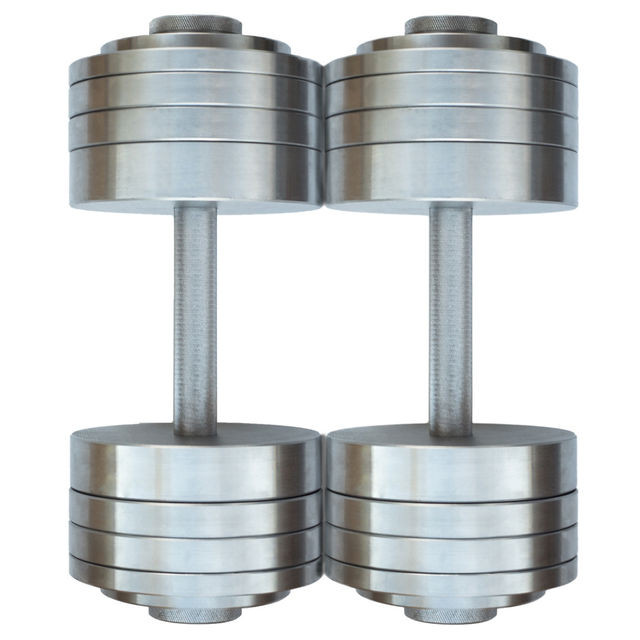 Разборные гантели металл 2 по 30 кг (наборные гантели для дома общий ...