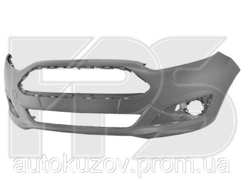 Передний Бампер Ford Fiesta VI (13-17) Грунтованный (FPS) 1814802 FP ...