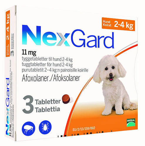 Купить Табл. Merial Nexgard Меріал Нексгард від бліх і кліщів для собак ...