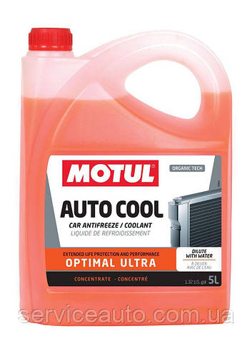 Купить Антифриз Motul G12 AUTO COOL OPTIMAL ULTRA (концентрат), 5L ...